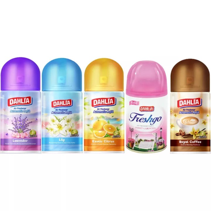 Jual Dahlia Pengharum Ruangan Automatic Refill 225ml | Shopee Indonesia