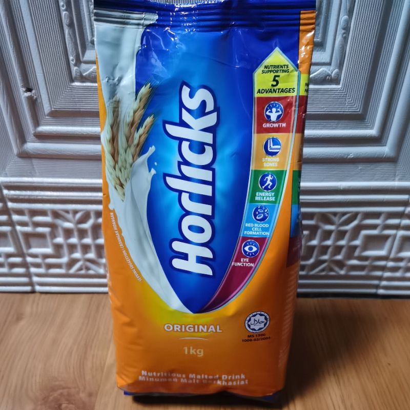 Jual HORLICKS Malaysia ORIGINAL 1 KG | Shopee Indonesia