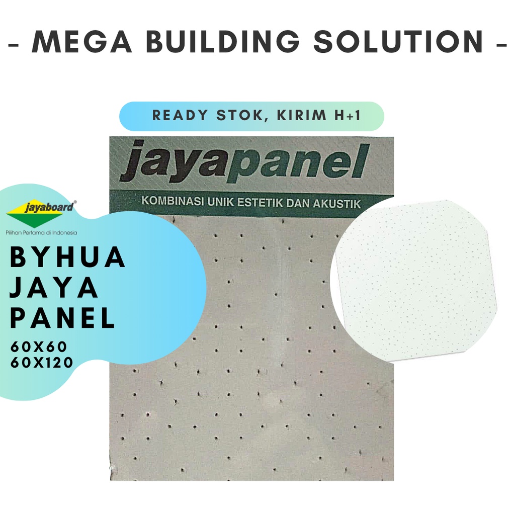 Jual JAYABOARD Byhua 60x120 Ceiling Panel / Gyptile 9mm - plafon ...
