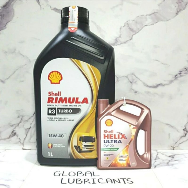 Jual Shell Rimula R3 Turbo 15W-40 1 Liter (Oli Mesin Diesel) | Shopee ...