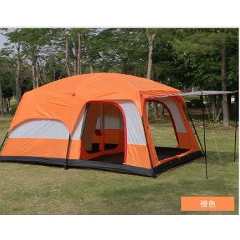 Jual Tenda Besar Muat 3-12 Orang Tenda Camping Tent Outdoor Double ...