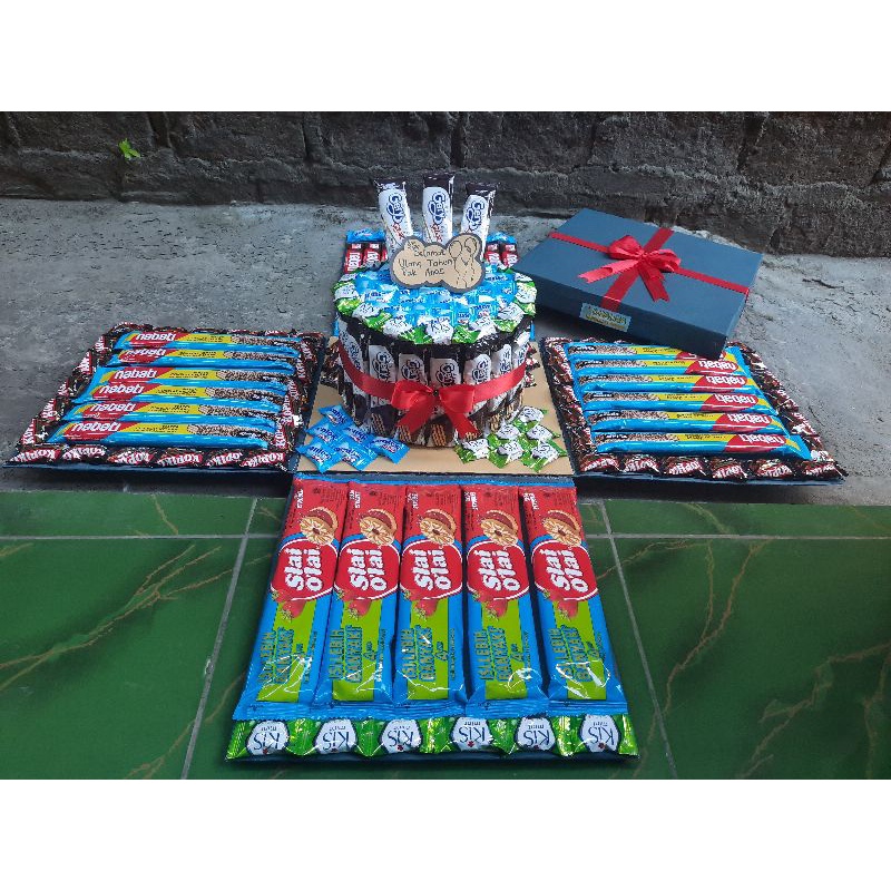 Jual Box Surprise / Snack Box Surprise / Buket Snack / Kado Ultah ...