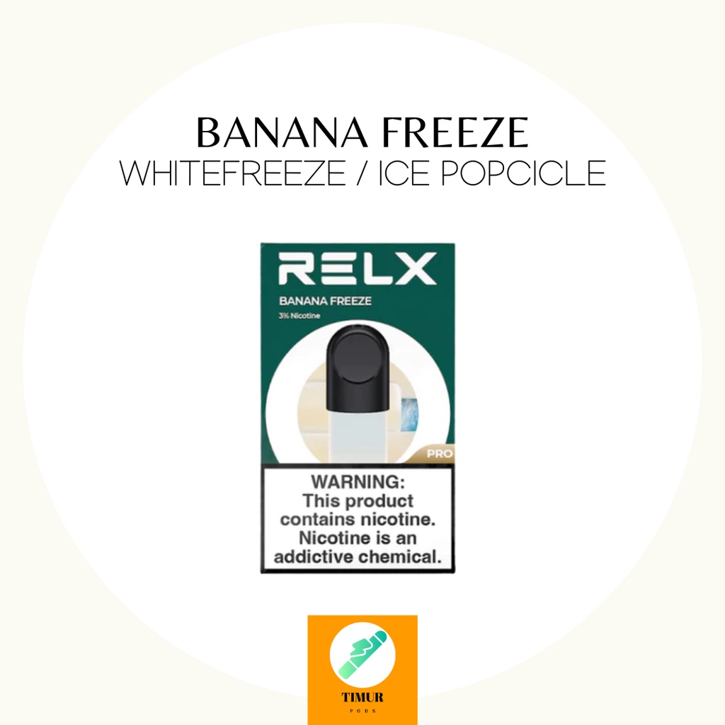 Jual White Freeze / Banana Freeze / Ice Popcicle - Relx Infinity Pods ...