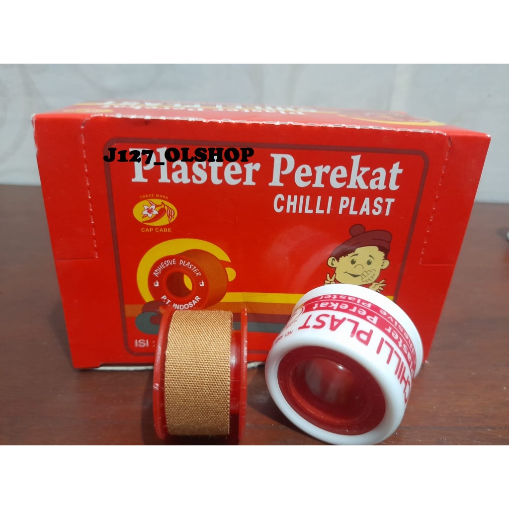 Jual PLASTER PEREKAT CHILLI PLAST 12,5 MM X 1 MM | Shopee Indonesia