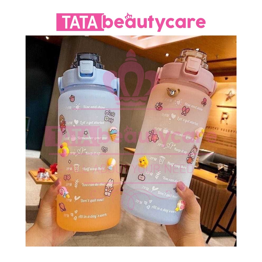 Jual [500gr] T523 | Botol Time Rainbow | Botol Minum Viral 2 liter ...