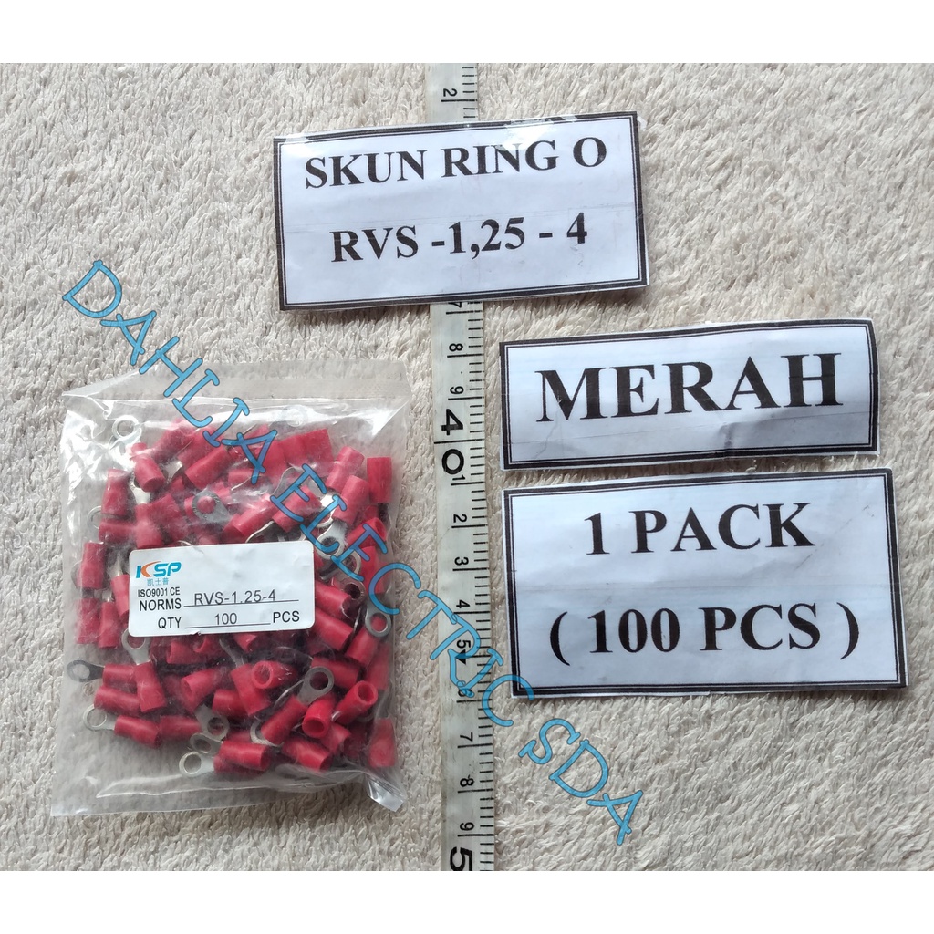 Jual SKUN RING O RVS 1,25 - 4 MERAH HARGA PER PACK ( 100 PCS ) | Shopee ...