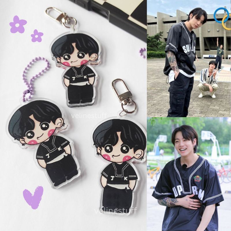 Jual JUNGKOOK KEYCHAIN, GANTUNGAN KUNCI BTS JUNGKOOK | Shopee Indonesia