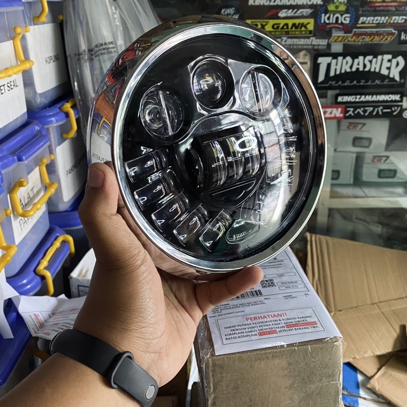 Jual REFLEKTOR LAMPU LED DAYMAKER PNP RX KING NEW 2008,BELUM TERMASUK ...