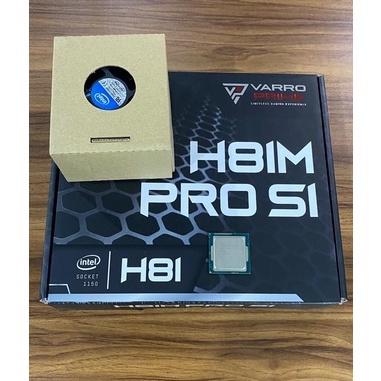 Jual PAKET MOBO MOTHERBOARD VARRO PRIME H81M PRO SI H81 INTEL I7 4790 + FAN PROCESSOR | Shopee ...