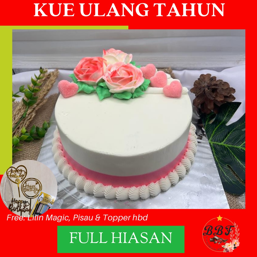 Jual Kue Ulang Tahun / Anniversary Cake / Cake Ulang Tahun / Kue Ultah ...