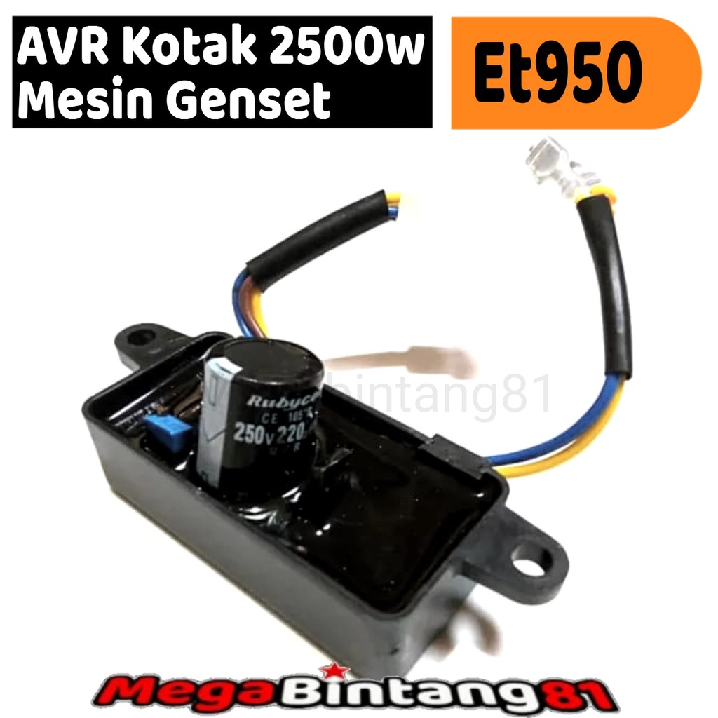 Jual avr genset AVR Genset Bensin 2500 Petak 6 Kabel Generator 1000 ...