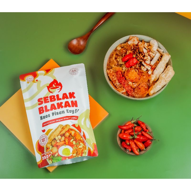 Jual SEBLAK BLAKAN | Seblak & Baso Aci Instan JUMBO Asli Sukabumi Full ...