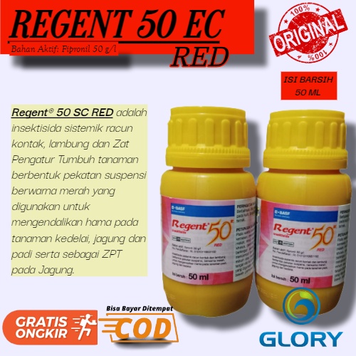 Jual Regent Red Merah 50SC Kemasan 50ML Insektisida Sistemik Obat Racun ...