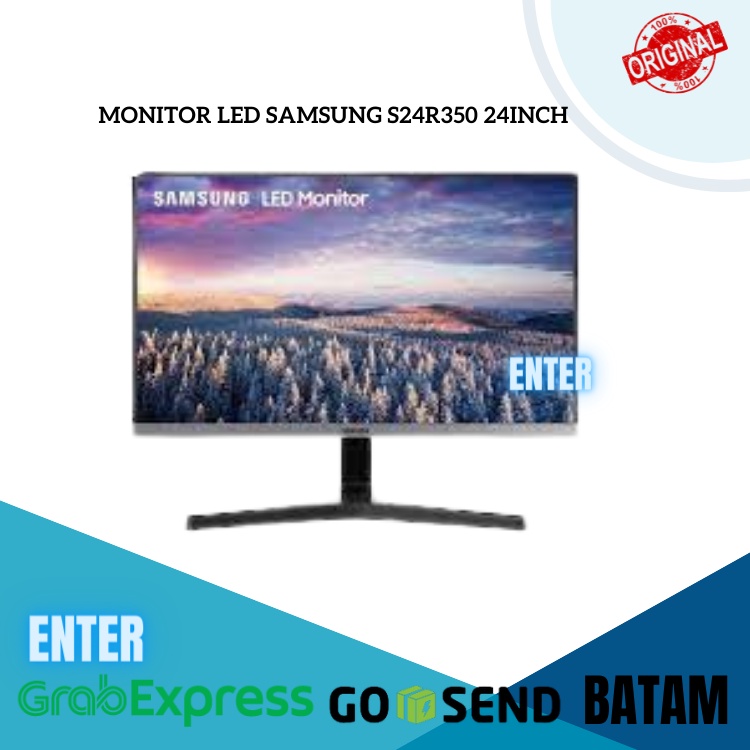 Jual Monitor Samsung 24"75hz S24R350 IPS FHD HDMI LED (LS24R350FZE ...