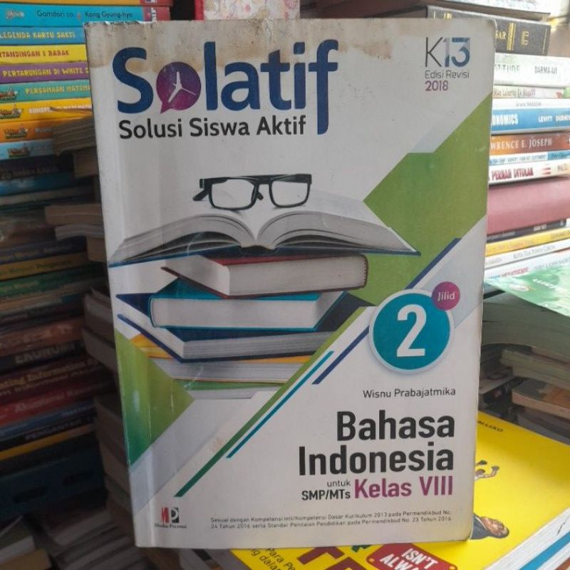 Jual buku Solatif Bahasa Indonesia untuk smp/mts kelas VIII/8/2 ...
