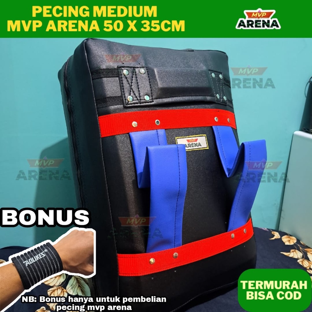 Jual {{MVP OFFICIAL!!) PECING PED MVP ARENA /samsak silat/pecing silat/puching ped/PECING PAD ...
