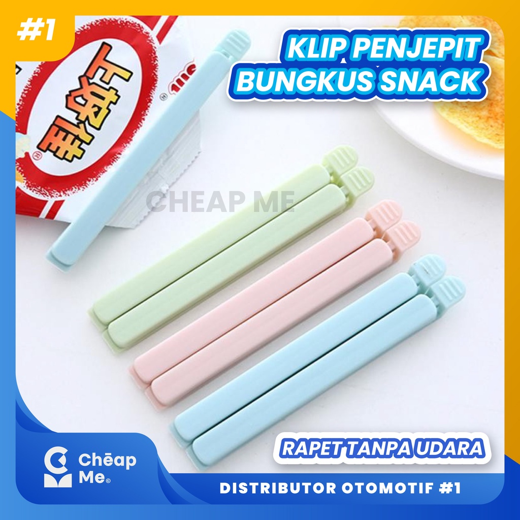 Jual PENJEPIT SNACK Chiki Plastik Klip Bungkus Makanan Cemilan Keripik ...