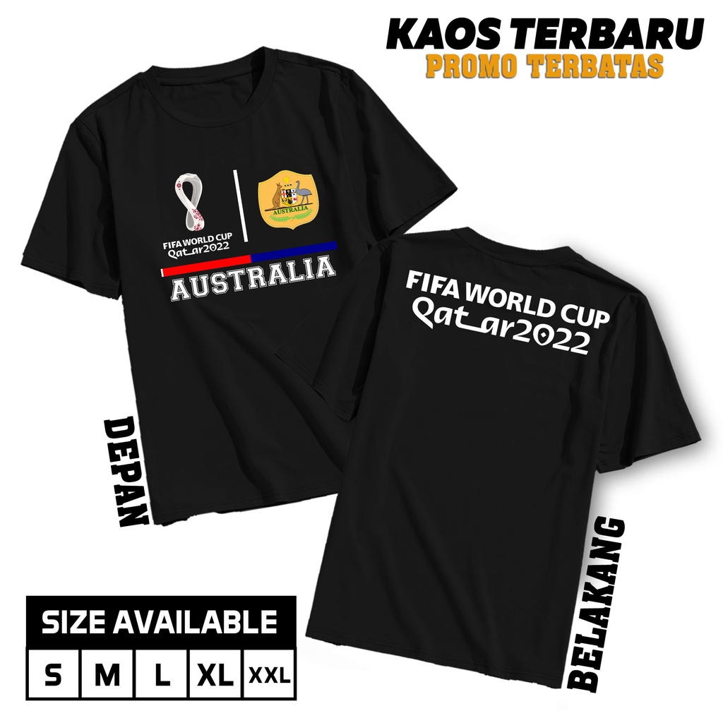 Jual DIMENSI KAOS - KAOS PIALA DUNIA QATAR [AUSTRALIA] KAOS DISTRO PIALA DUNIA QATAR / BAJU BOLA ...