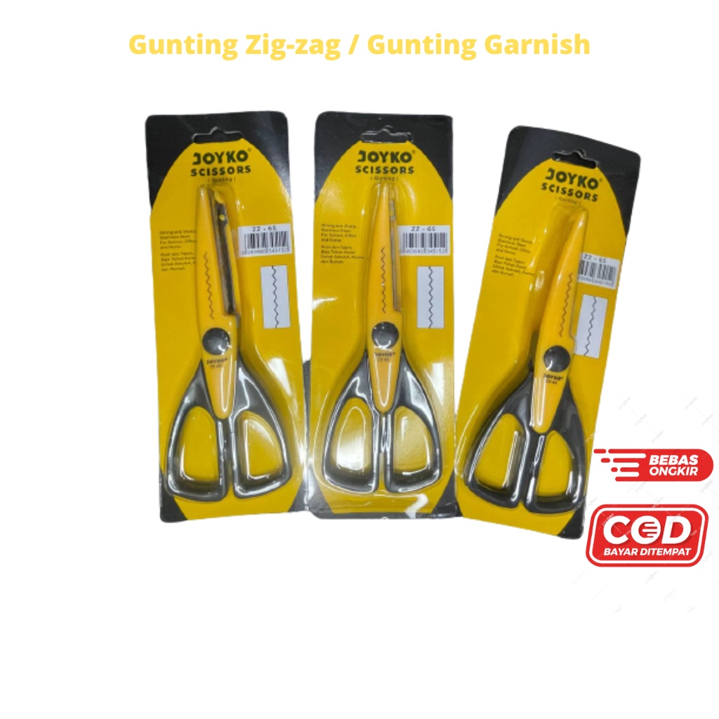 Jual Gunting joyko gerigi zig zag ukir buah pepaya carving garnish ...