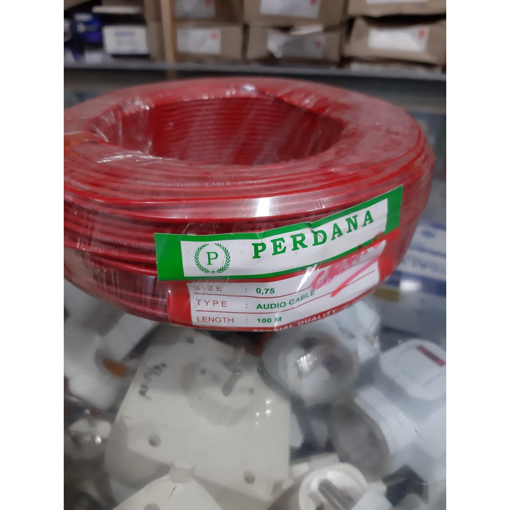 Jual Kabel Listrik Tunggal Serabut NYAF 0.75 Kualitas Bagus Original | Shopee Indonesia