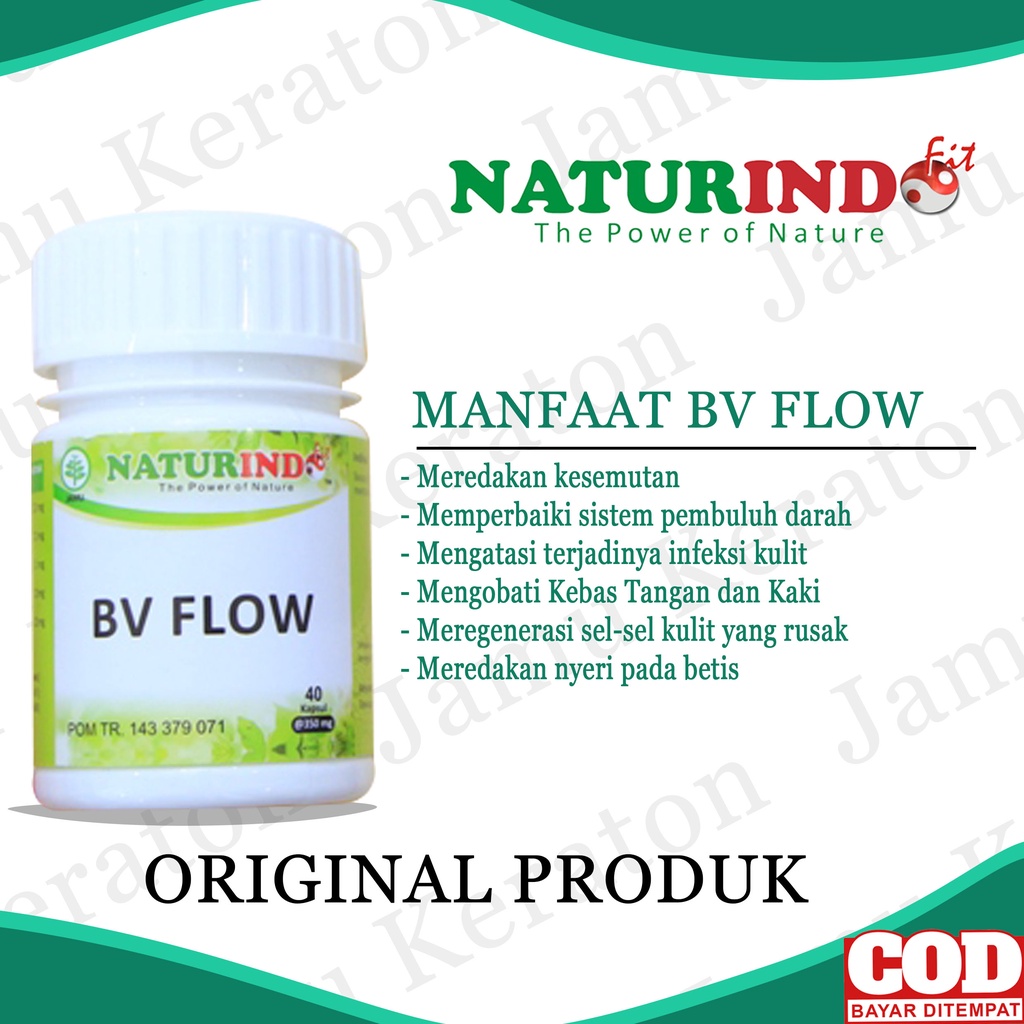 Jual BV FLOW Jamu Herbal atasi Penyumbatan Pembuluh Darah Pelancar ...