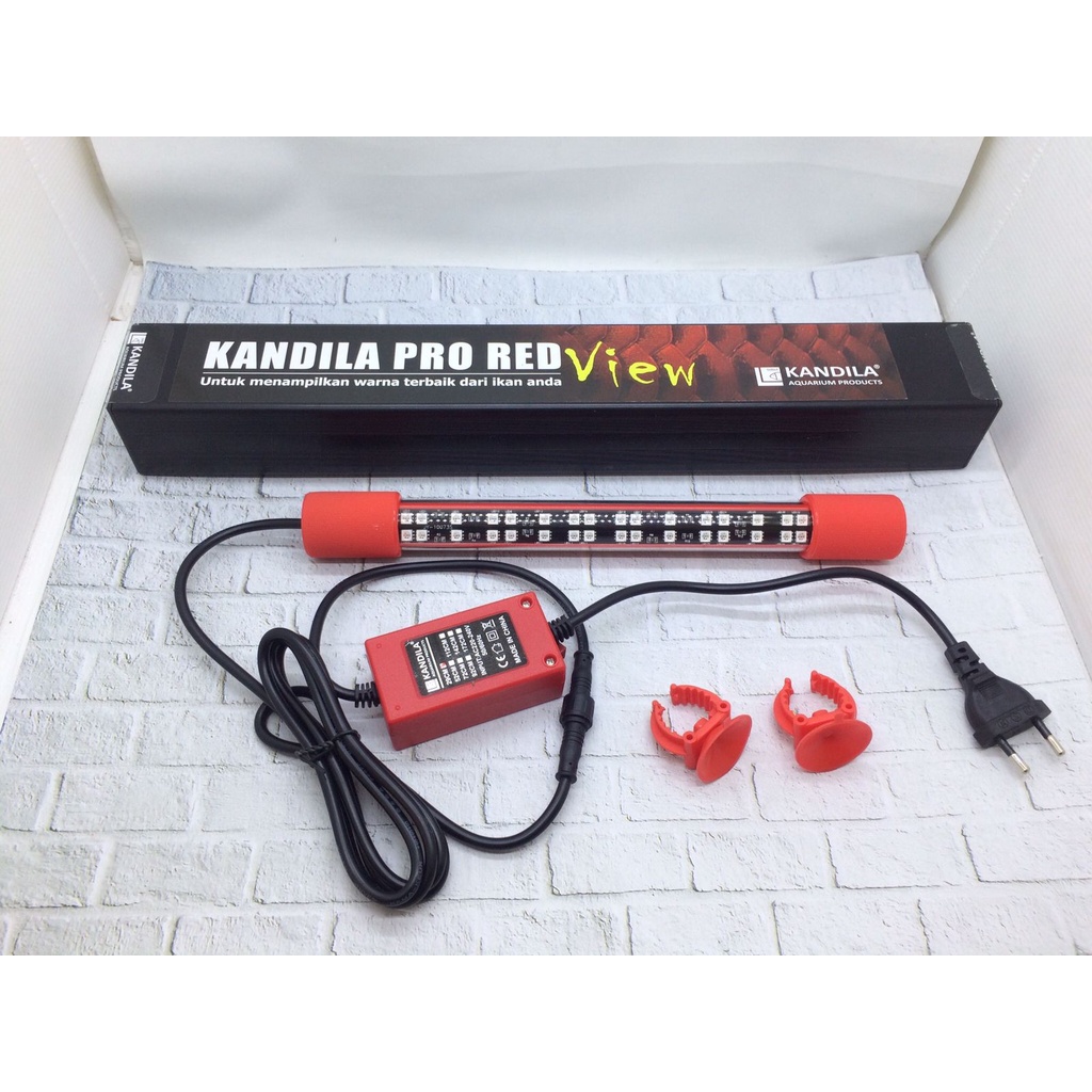 Jual KANDILA PRO 400 RED VIEW SERIES 40CM 8W LAMPU AQUARIUM KOLAM IKAN LAMPU CELUP | Shopee ...