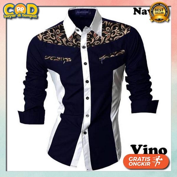 Jual Ksmeja Priya Dewasa Hem Kemja Distro Keneja Cowok Keren Atasan ...