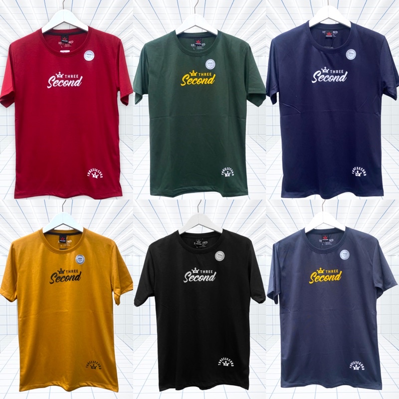 Jual Kaos Pria Distro Sablon Flocking Karet Timbul Katun PE Size L ...