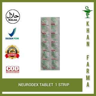 Jual NEURODEX TABLET VITAMIN TULANG DAN SENDI OBAT PEGAL DAN NYERI OTOT ...