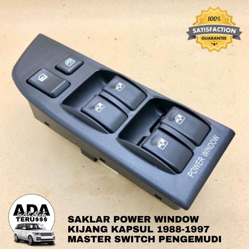Jual Saklar Power Window Master Switch Pengemudi Mobil Kijang Kapsul ...