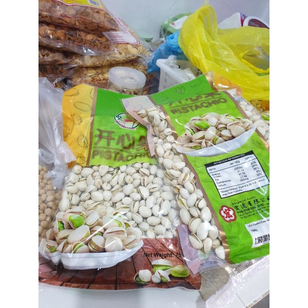 Jual Pistachio stok terbaru 750 gram exp july 2024 / kacang pistachio ...