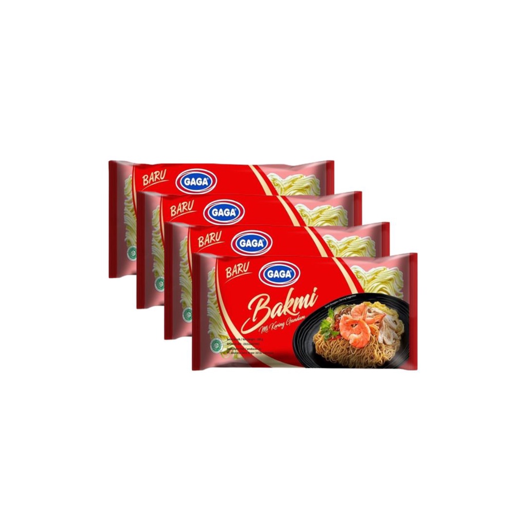 Jual Gaga Bakmi Gandum 4 x 200 gr | Shopee Indonesia