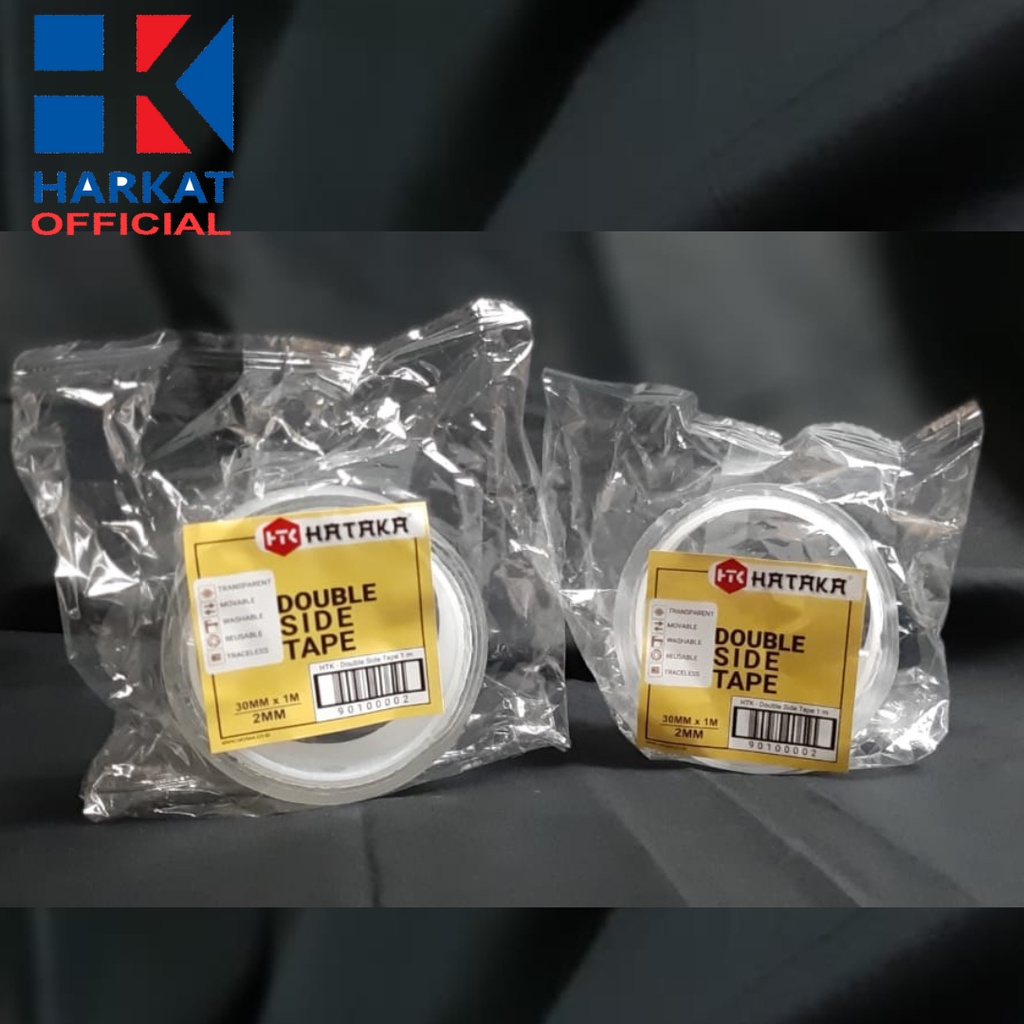 Jual Double Tape Isolasi Transparan Magic 2 sisi Tape Solasi Perekat ...