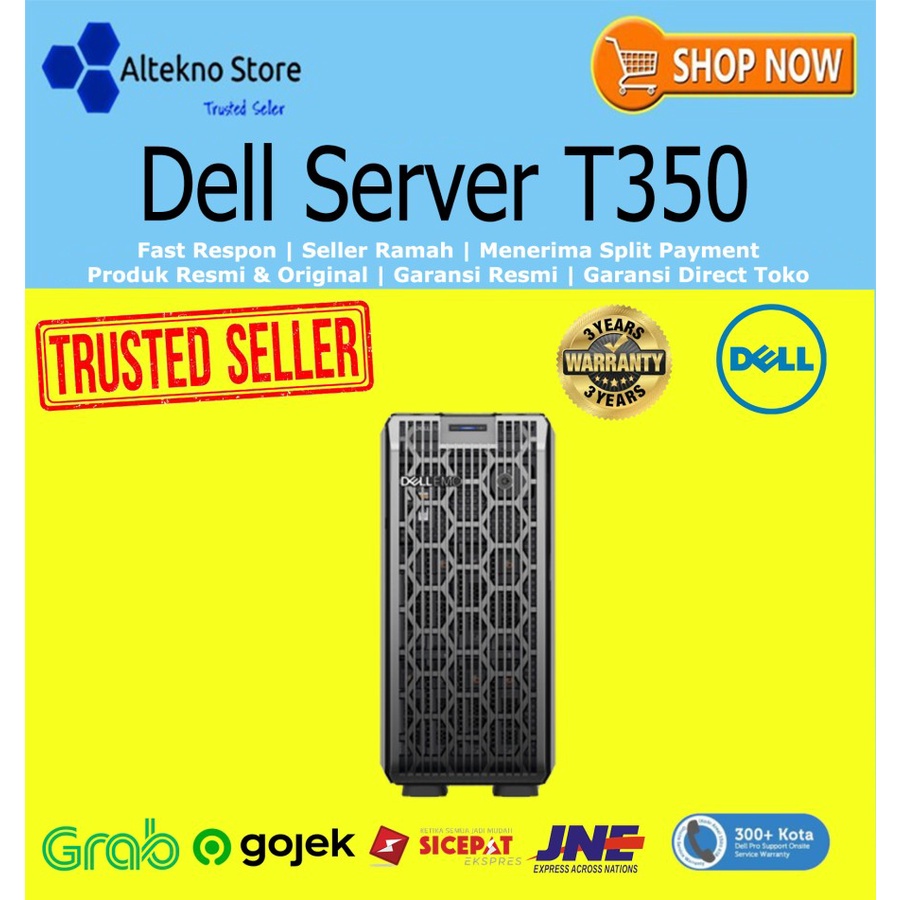 Jual Dell Server Power Edge G15 T350 Intel Xeon E-2324 / 8GB RAM / 2TB ...