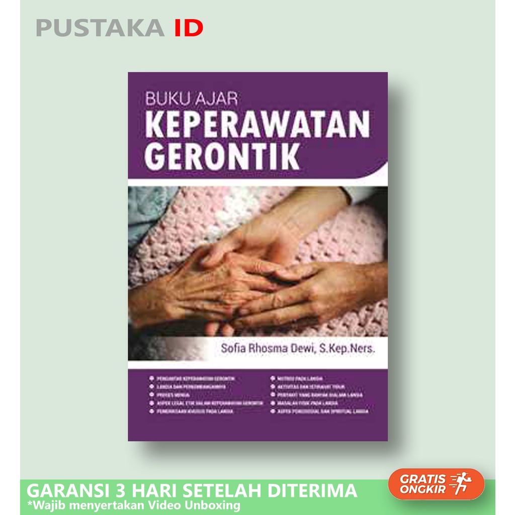 Jual Buku Ajar Keperawatan Gerontik - Sofia Rhosma Dewi | Shopee Indonesia