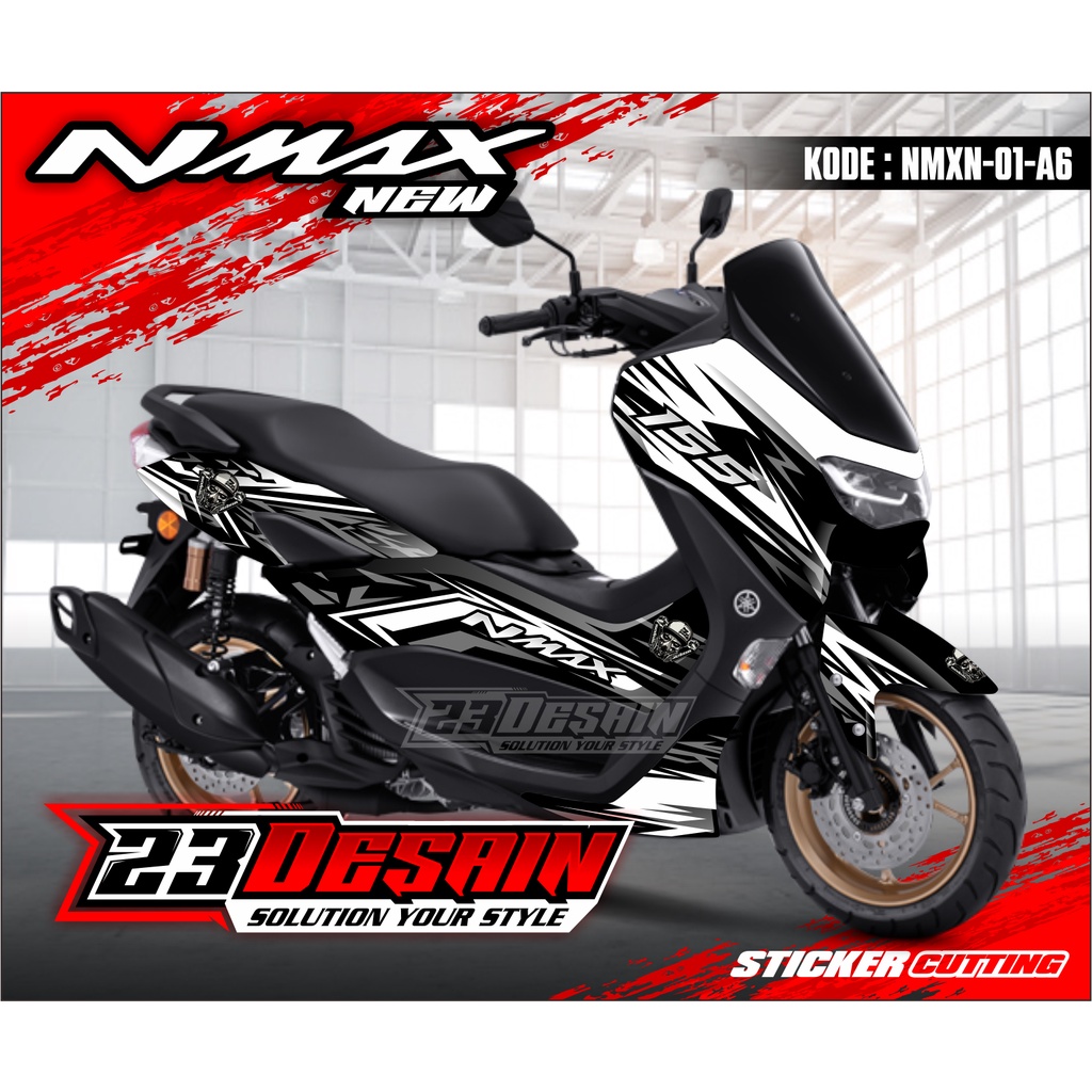 Jual DECAL NMAX 2020 2021 2022 NEW - STIKER FULL BLOK NMAX 2020 2021 ...