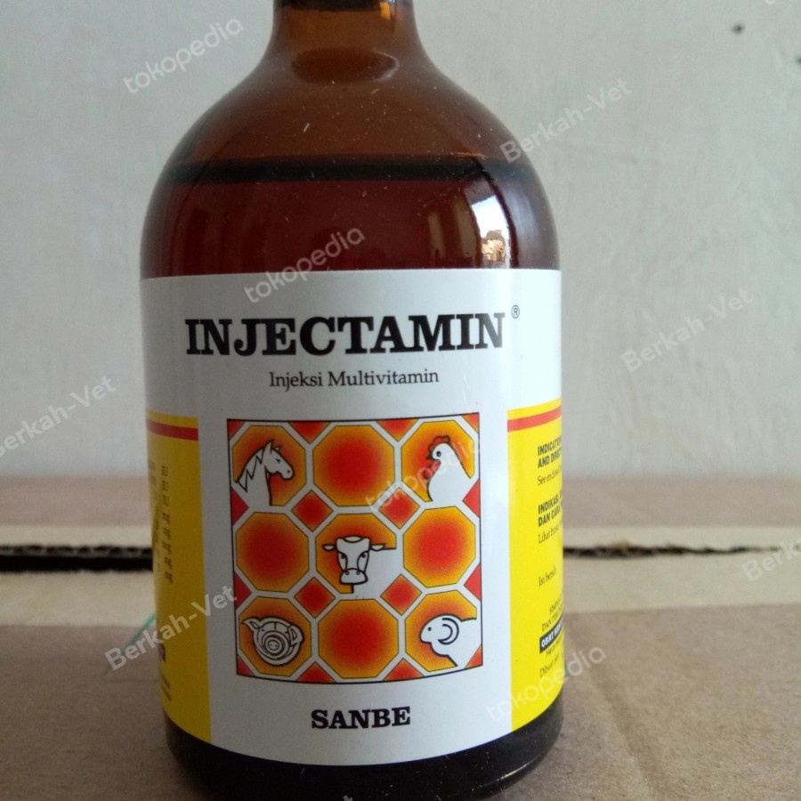 Jual Injectamin 50 ml dan 20ml - Vitamin Ternak | Shopee Indonesia