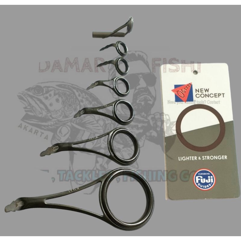 Jual RING GUIDE FUJI SET GALATAMA - RING GUIDE FUJI BLACK - MARIT JORAN ...