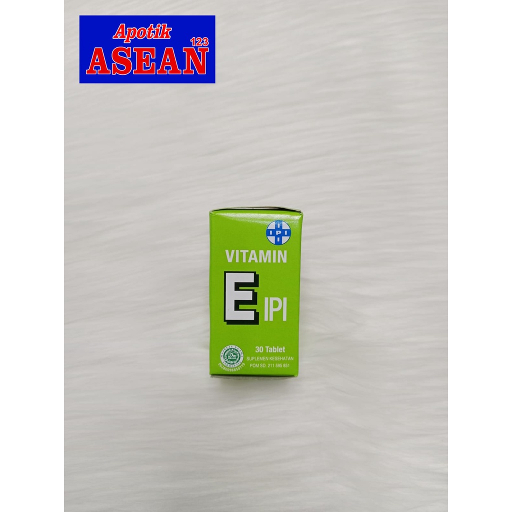 Jual VITAMIN E IPI ISI 30 TABLET | Shopee Indonesia