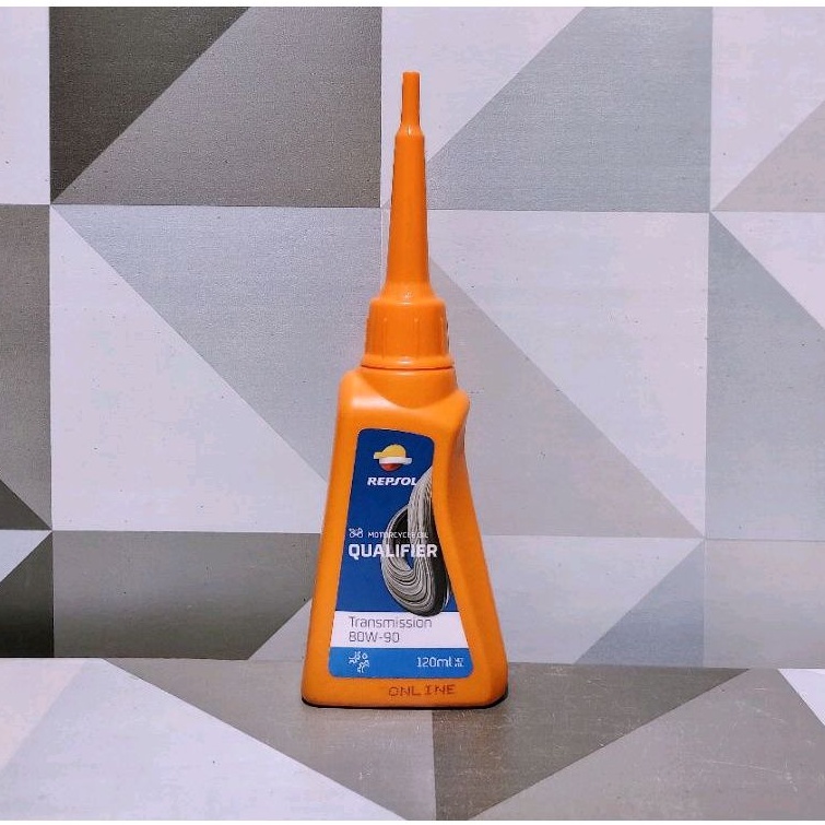 Jual Repsol Qualifier Transmission 80W-90 Oli Gardan 120 ML | Shopee ...