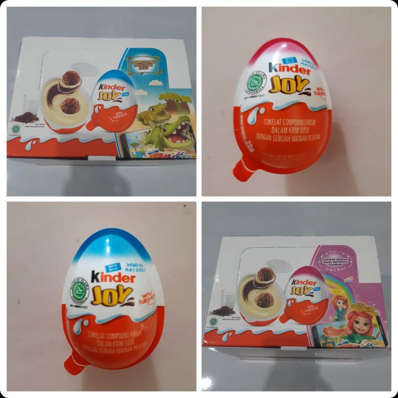Jual kinder joy boy box kinder joy girl box kinder joy grosir | Shopee ...