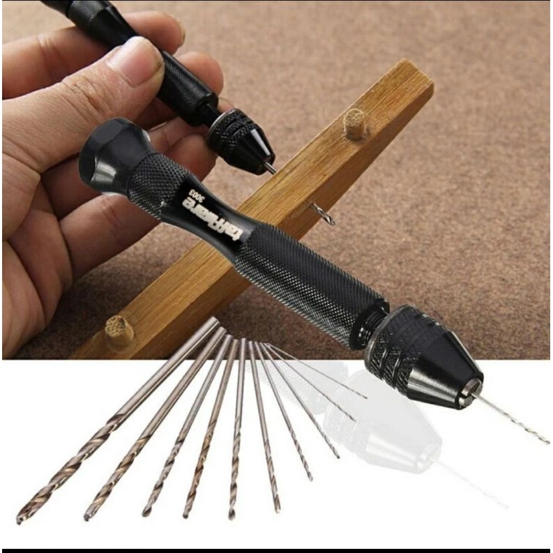Jual Bor Tangan MANUAL MINI Drill Micro Bits - Alat Bor Mikro Kecil ...