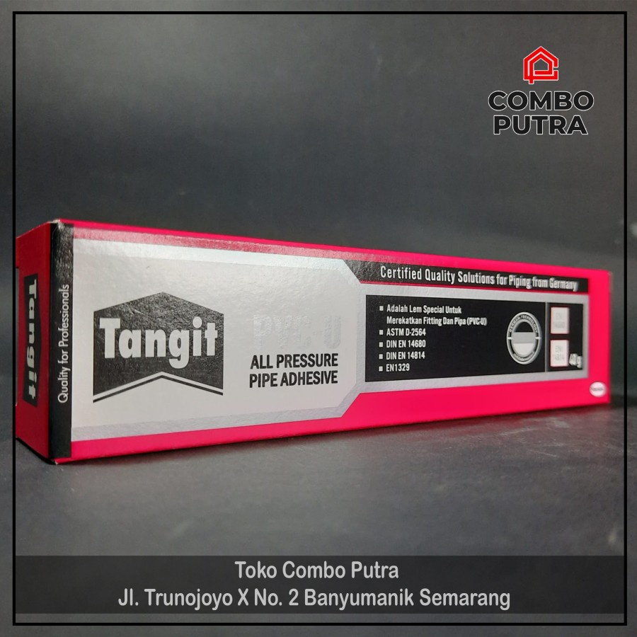 Jual Lem Pipa PVC Lem Pipa Paralon Tangit 40 gr | Shopee Indonesia