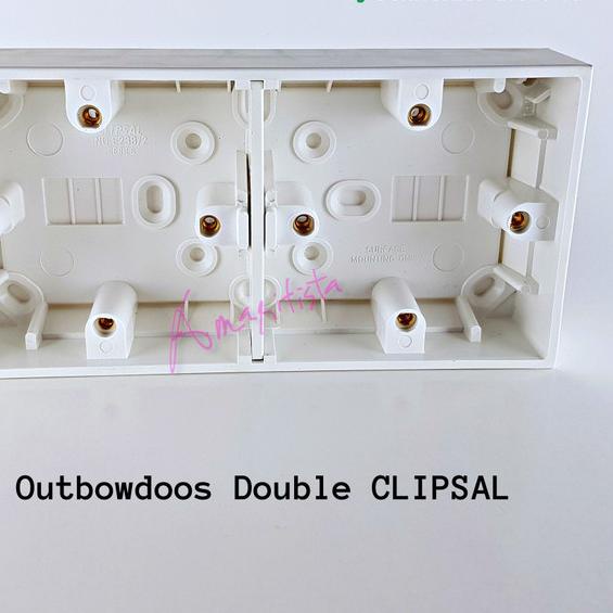 Jual OUTBOW DUS / OUTBOW DOOS DOUBLE Kotak SCHNEIDER CLIPSAL CLASSIC | Shopee Indonesia