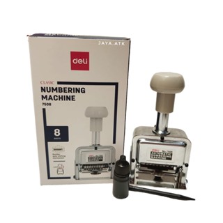 Jual STEMPEL NOMOR OTOMATIS NUMBERING 8 DIGIT DELI 7508 NUMERATOR ...