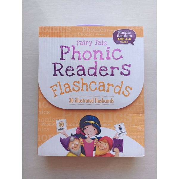 Jual Fairy Tale Phonic Readers Flashcards (Level 2) | Shopee Indonesia