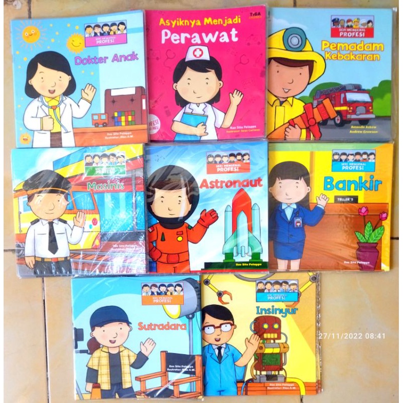 Jual BUKU CERITA ANAK SERI MENGENAL PROFESI | Shopee Indonesia