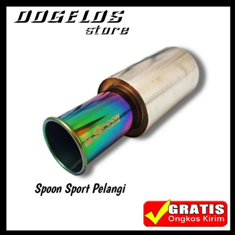 Jual KNALPOT MOBIL SPOONS SPORTS SUARA FULL BASS GAHAR UNTUK SEMUA ...