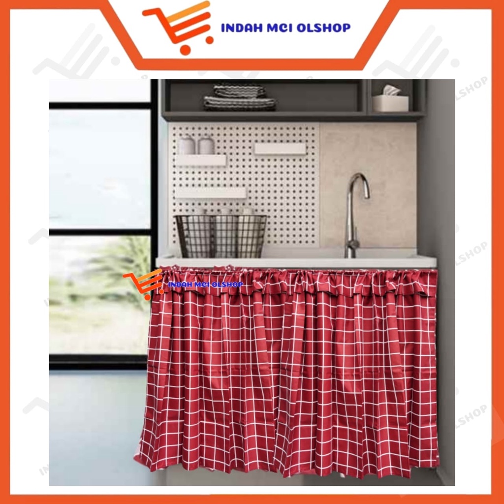 Jual GORDEN / KORDEN / HORDENG / GORDYN KOLONG DAPUR KOTAK AESTHETIC ...