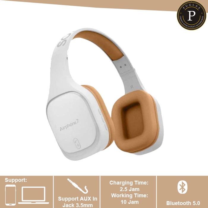 Jual Headset Sonicgear Airphone 7 Bluetooth Wireless Headphone Komputer ...